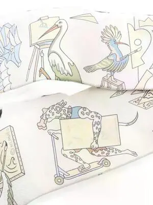 Hermès 2020s Academia Hippica Twilly Scarf