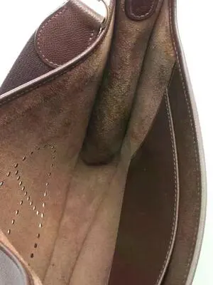 Hermès 2004 Pm Evelyn Shoulder Bag - Brown