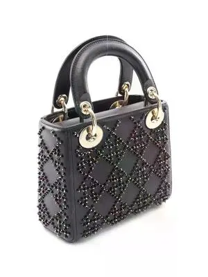 Dior 2010s Mini Lady Beaded Handbag