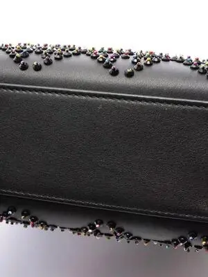 Dior 2010s Mini Lady Beaded Handbag