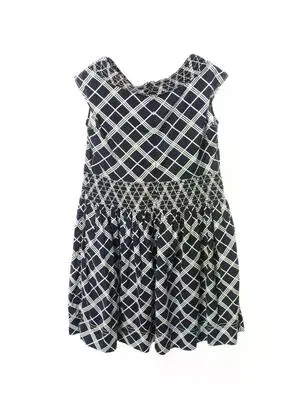 Prada 2000s Check-pattern Dress