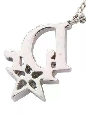 Dior 2000s Logo-pendant Necklace