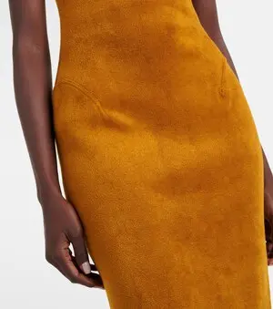 Alaïa Velvet Midi Dress