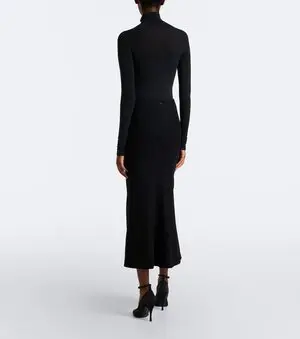 Alaïa Wool Pencil Skirt