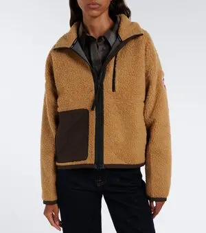 Canada Goose Simcoe Wool-blend Fleece Jacket - Beige