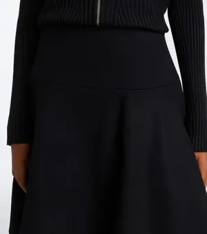 Alaïa Wool Miniskirt