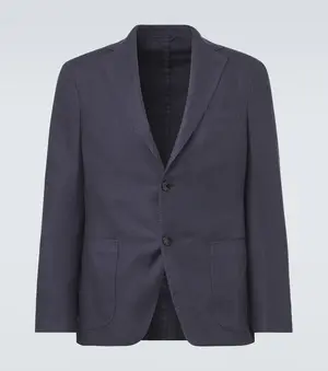 Agnona Silk And Cashmere Blazer