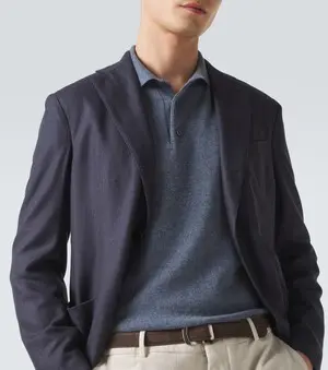 Agnona Silk And Cashmere Blazer