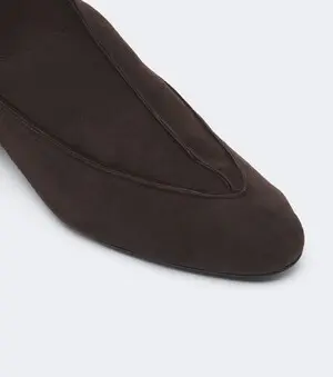 Magda Butrym Shearling-lined Suede Ankle Boots