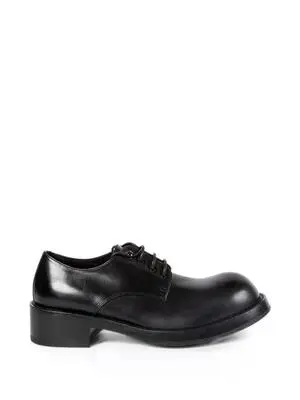 ANN DEMEULEMEESTER Semi-gloss Leather Derby Shoes