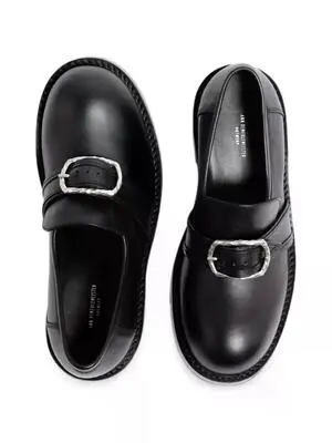 ANN DEMEULEMEESTER Buckle-fastening Leather Loafers