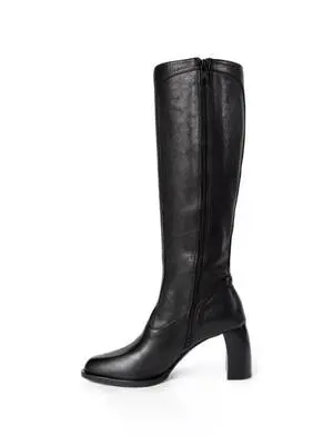 ANN DEMEULEMEESTER Buckle-detail Leather Boots