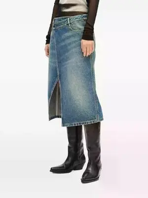 ANN DEMEULEMEESTER Pauline Midi Skirt