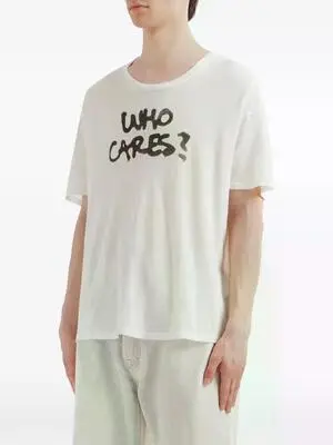 R13 Slogan-print T-shirt