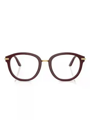 Dolce & Gabbana Round-frame Glasses - Red