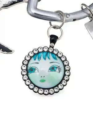 CHOPOVA LOWENA Embellished Charm Keyring