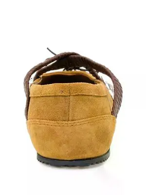 Toga Leather Ballet Flats