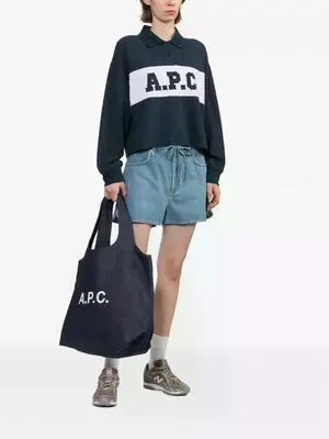 A.p.c. Ninon Tote Bag - Blue