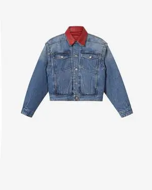 Isabel Marant Étoile Devyn Denim Jacket - Blue