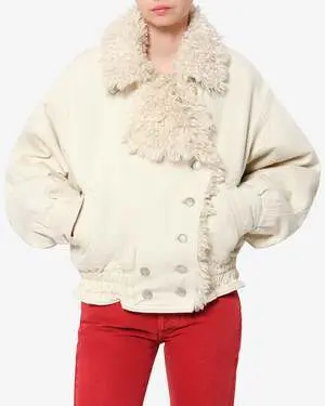 Isabel Marant Étoile Valineo Denim Jacket - Ecru