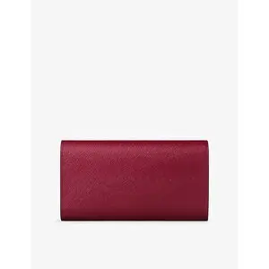 Cartier C De Leather Wallet-on-chain - Cherry