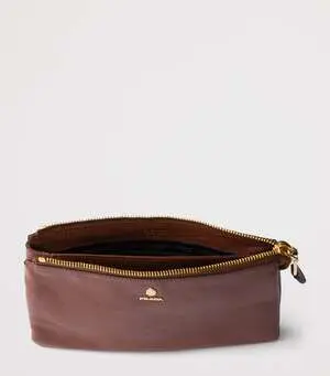 Prada Leather Logo Pouch