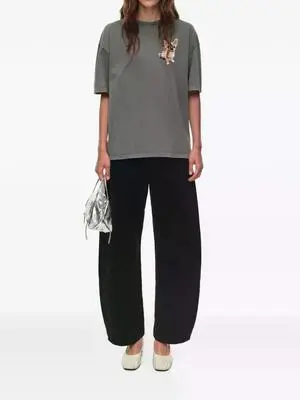 Bimba Y Lola Buckled Wide-leg Trousers