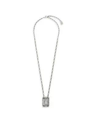 Dolce & Gabbana Watch-pendant Necklace - Silver