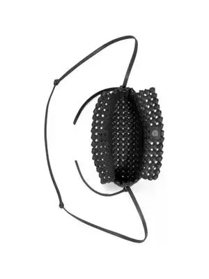 Bimba Y Lola Plaited-leather Mini Crossbody Bag