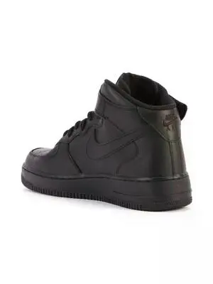 Nike Air Force 1 Mid '07 Triple Sneakers - Black