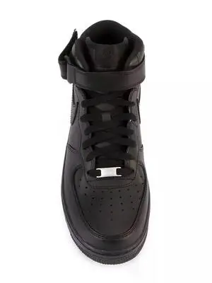 Nike Air Force 1 Mid '07 Triple Sneakers - Black