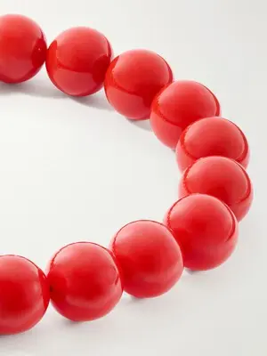 Carolina Herrera Ball Resin Necklace