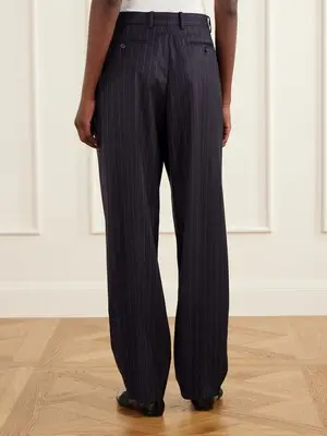 Givenchy Pinstriped Wool Tapered Pants