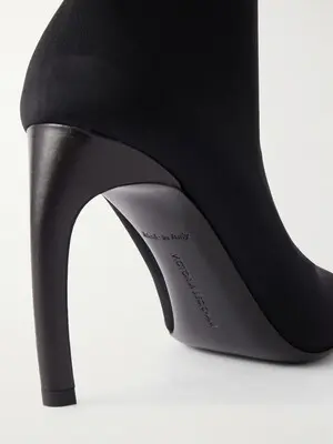Victoria Beckham Harlow 100 Stretch-jersey Over-the-knee Boots