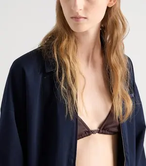 Prada Triangle Bikini Top