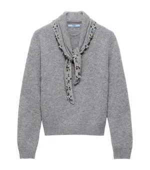 Prada Embellished Sweaters For Women