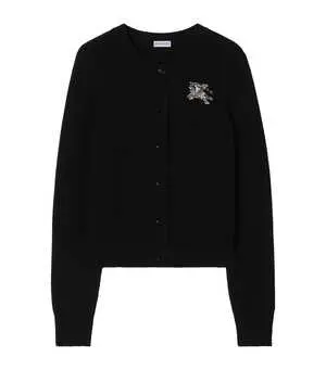 Burberry Wool-cashmere Ekd Cardigan