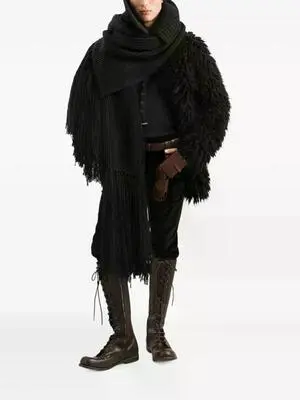 Dolce & Gabbana Fur-effect Knit Cardigan