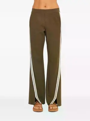The Upside Petra Side-stripe Flared Trousers