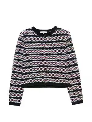 FRAME Fair-isle-pattern Cardigan