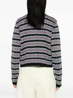 FRAME Fair-isle-pattern Cardigan