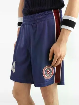 Dolce & Gabbana Striped Jersey Bermuda Shorts
