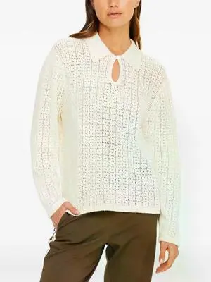 The Upside Frederica Open-knit Sweater