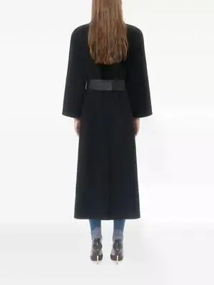 Valentino Garavani Bow-belted Coat - Black