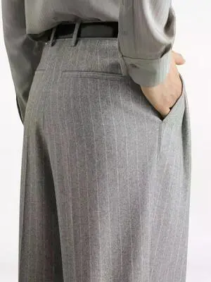 Dolce & Gabbana Pinstripe Flannel Trousers