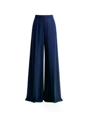 GEMY MAALOUF Pleated Wide-leg Trousers
