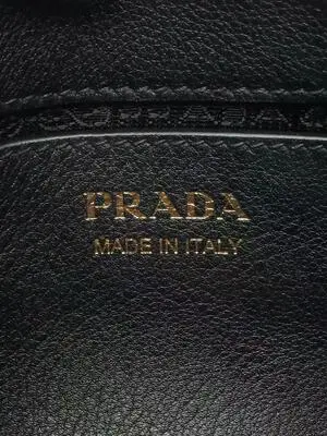 Prada 2013-2026 Soft Calf Shoulder Bag - Black