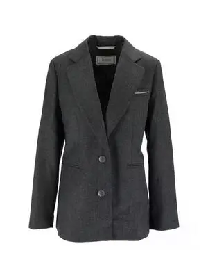 PESERICO Single-breasted Notched-lapels Jacket