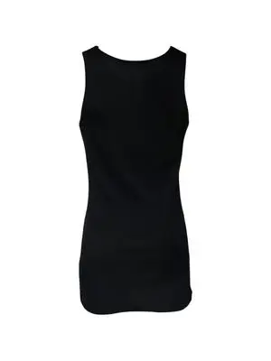 Dolce & Gabbana Ribbed Tank Top - Black