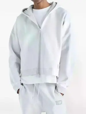 NEW BALANCE Athletics Crafted Fleece Full-zip Hoodie - Grey